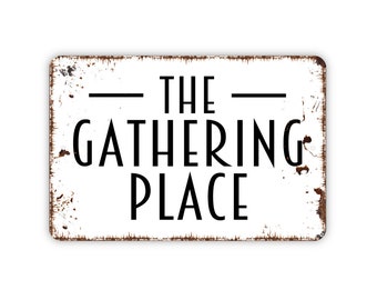 Family Gathering Place Sign - Etsy