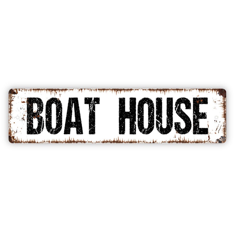 Boat House Sign - Etsy
