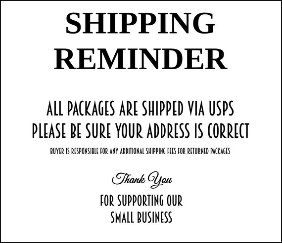 Sign Low Shipping Rates