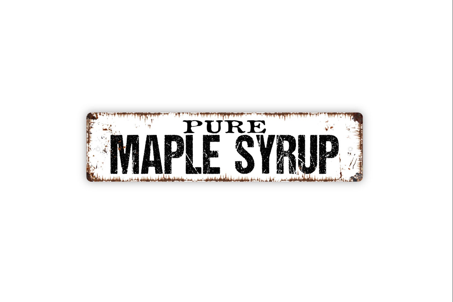 Maple Syrup Signs And Labels