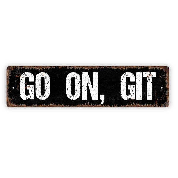 Go and Git Sign - Etsy