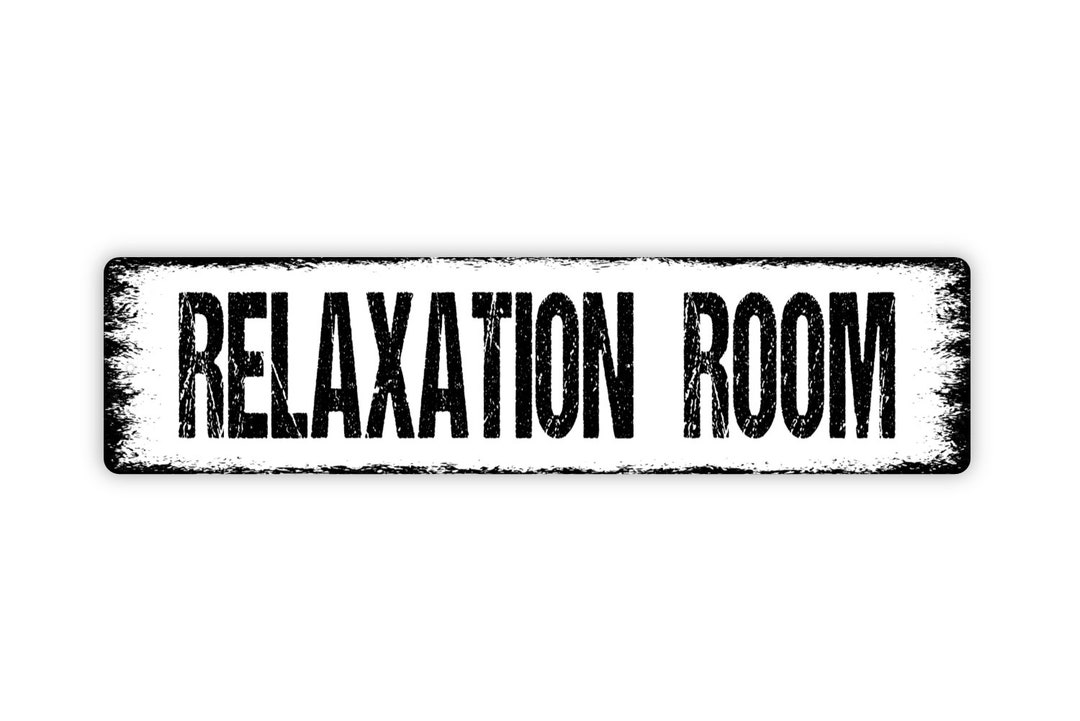 Relaxation Room Sign Zen Den Relax Read Quiet Zone Meditate - Etsy