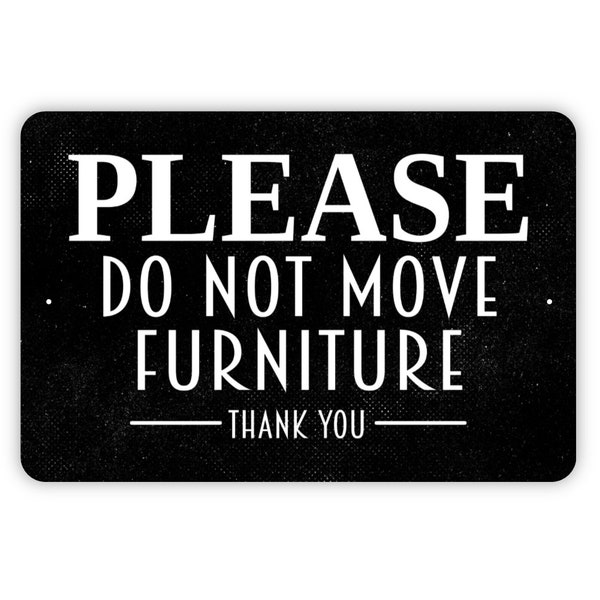 Do Not Move Sign - Etsy