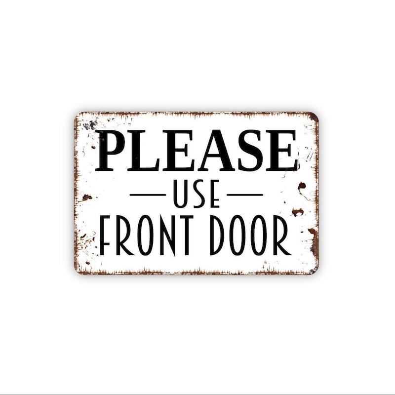 Please Use This Door Sign - Etsy