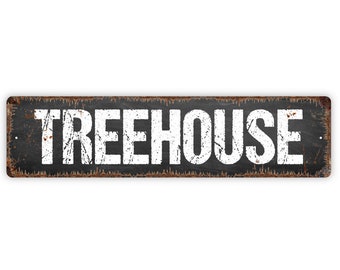 Treehouse Door Sign - Etsy
