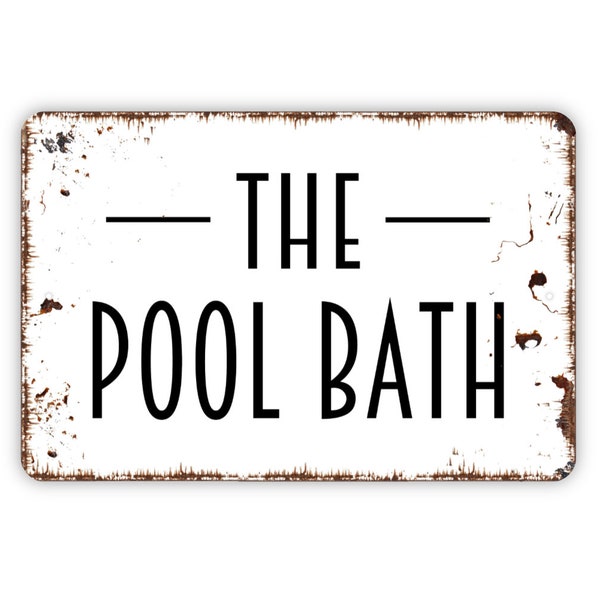 Pool Sign - Etsy