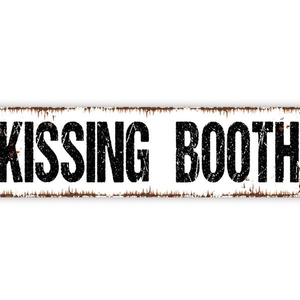 Kissing Booth Sign - Etsy