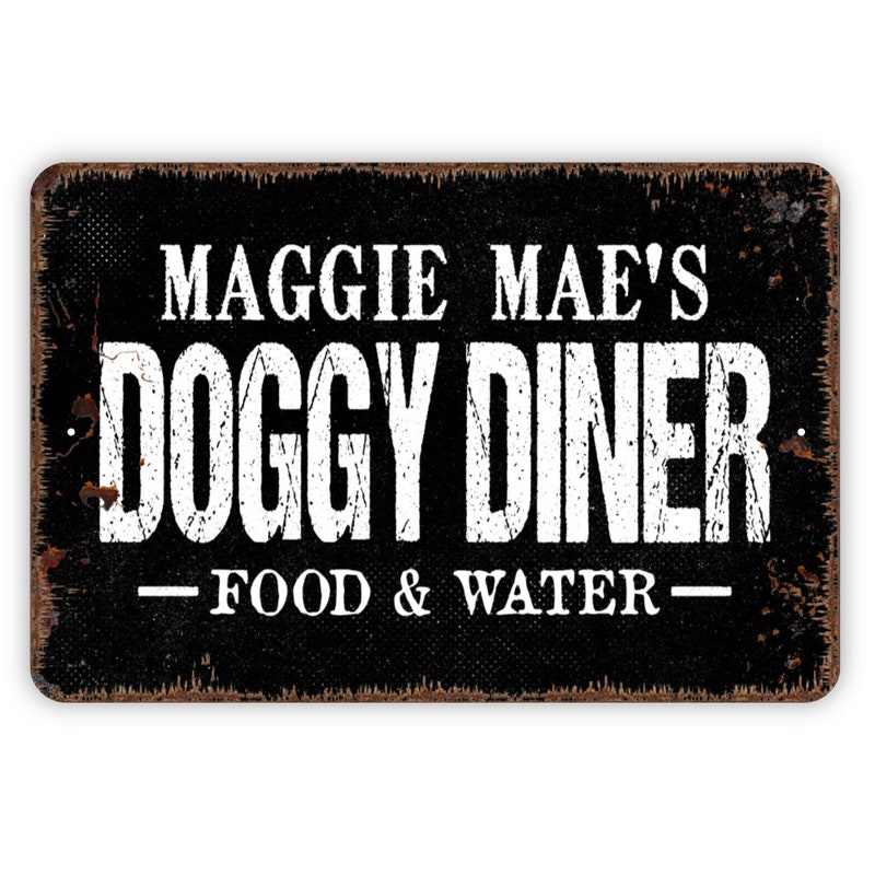 Doggy Diner Sign - Etsy