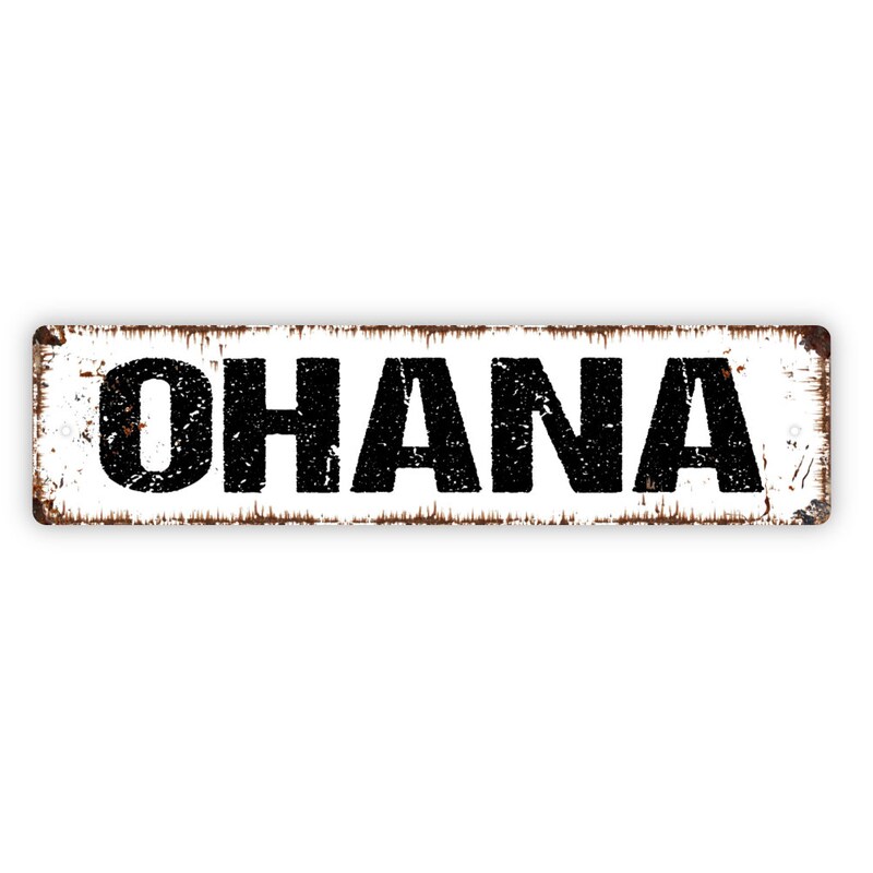 Ohana Wood Sign - Etsy