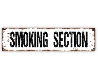 Smoking Area Sign - Etsy