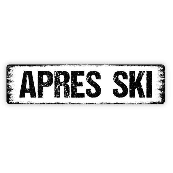 Ski Sign - Etsy