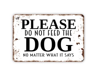 Dog Feed Sign - Etsy
