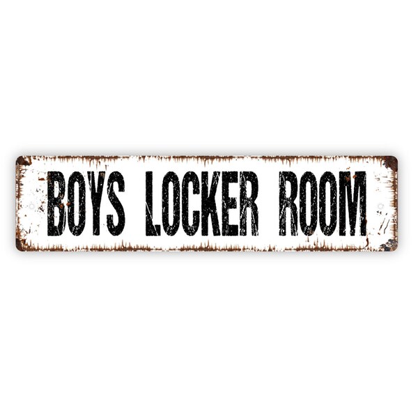Door Sign for Locker Room - Etsy