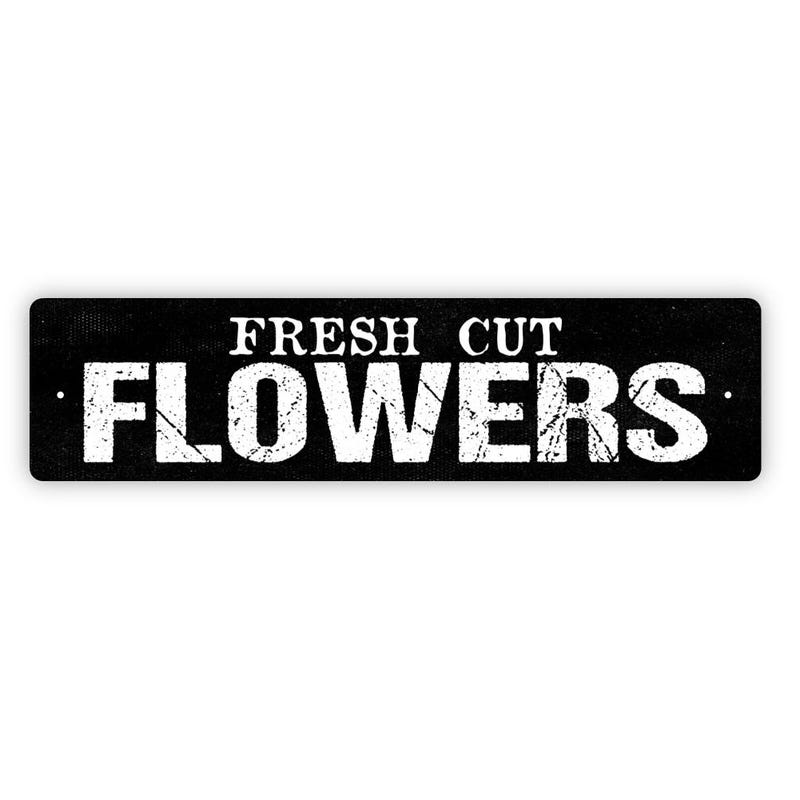 Fresh Cut Flowers Sign - Etsy