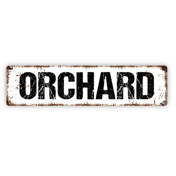 Outdoor Orchard Sign - Etsy
