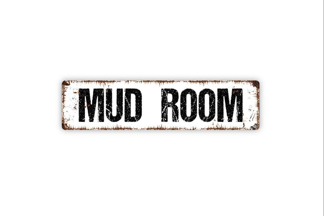 Mud Room Sign | Rustic Farmhouse Entryway Wall Decor | Country Home or ...