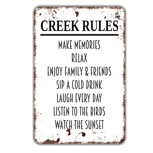 Family Rules Decal - Etsy
