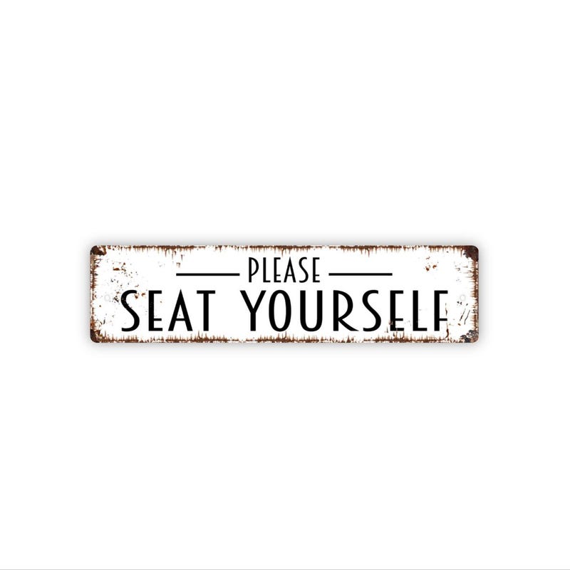 Please Seat Yourself - Etsy