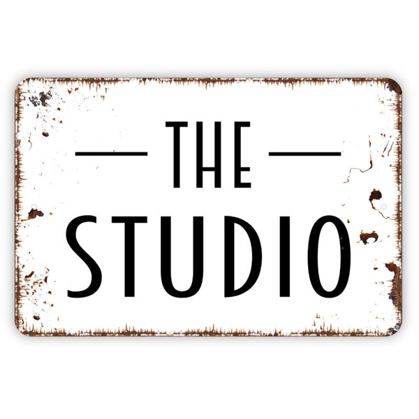 Painted Metal Sign - Etsy