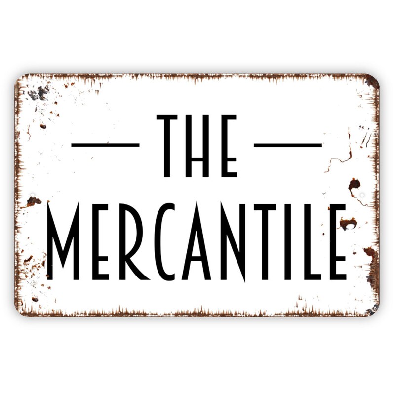 Mercantile Sign - Etsy
