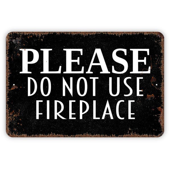 Fireplace Decal - Etsy