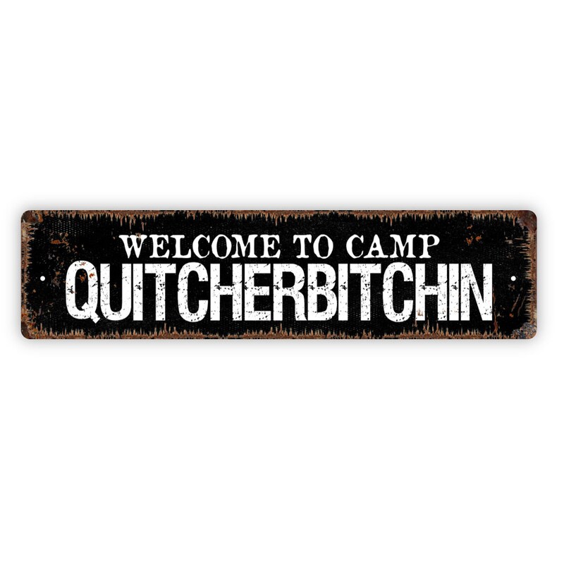 Welcome to Camp Quitcherbitchin - Etsy