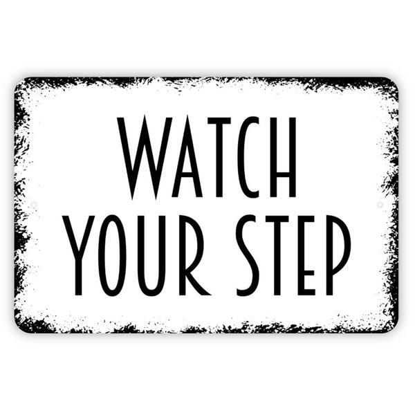 Watch Your Step - Etsy