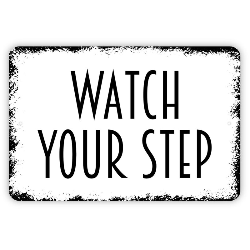 Watch Your Step - Etsy