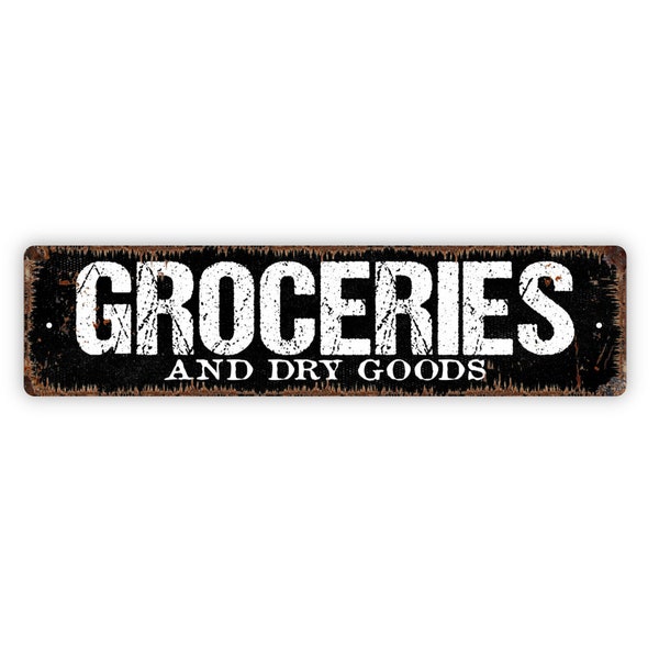 Groceries Sign - Etsy