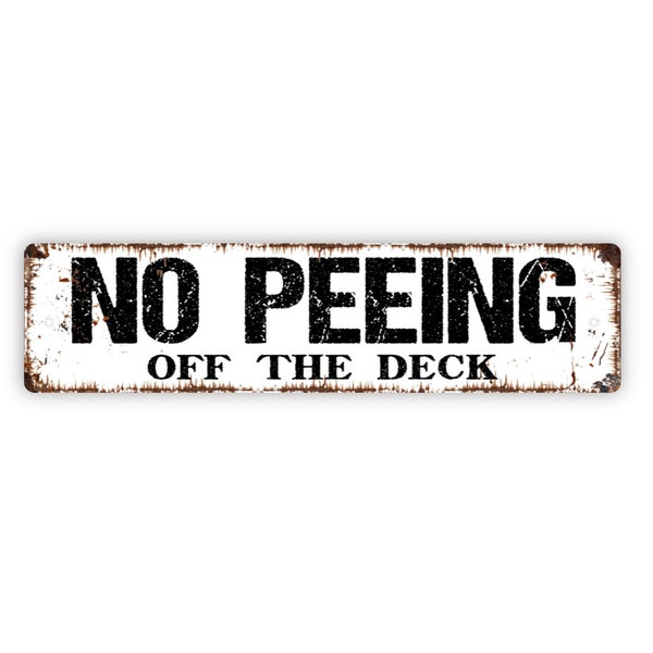 Deck Sign - Etsy