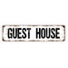 Guest House Sign Bed and Breakfast Vacation Rental Welcome - Etsy