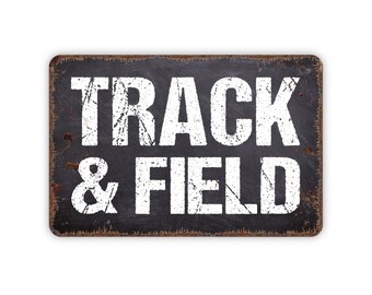 Track and Field Sign | Etsy