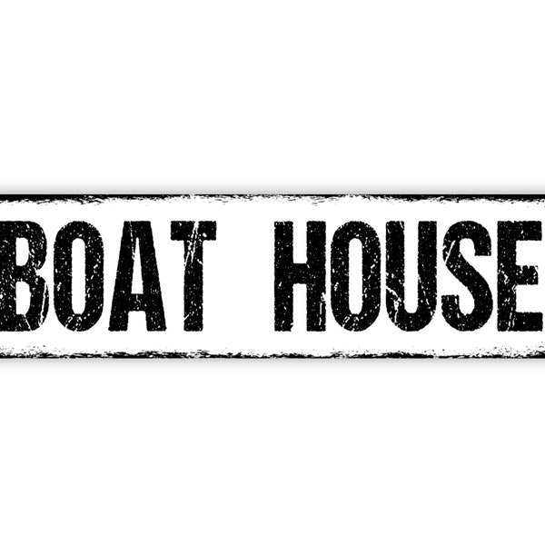 Boat House Sign - Etsy