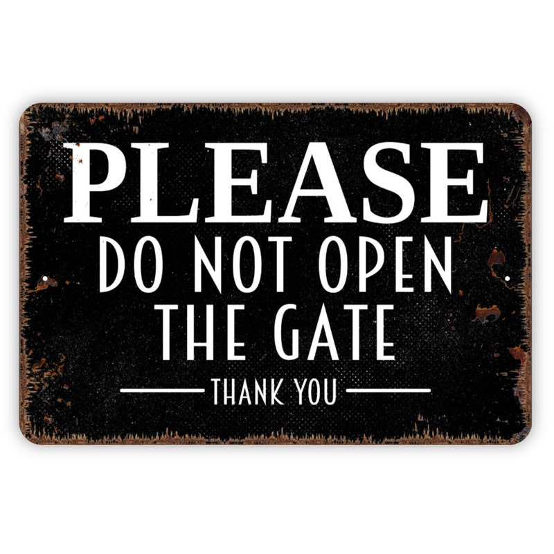 Do Not Open Sign - Etsy