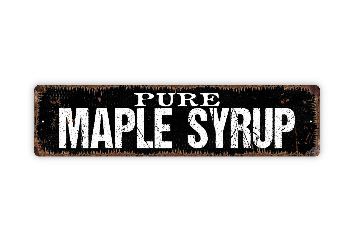 Maple Syrup Signs And Labels