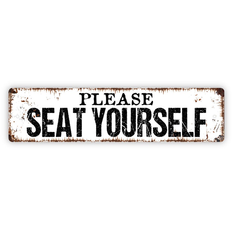 Please Seat Yourself - Etsy