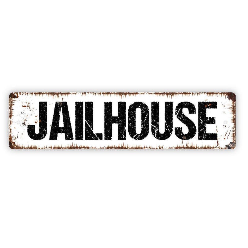 Jail Sign - Etsy
