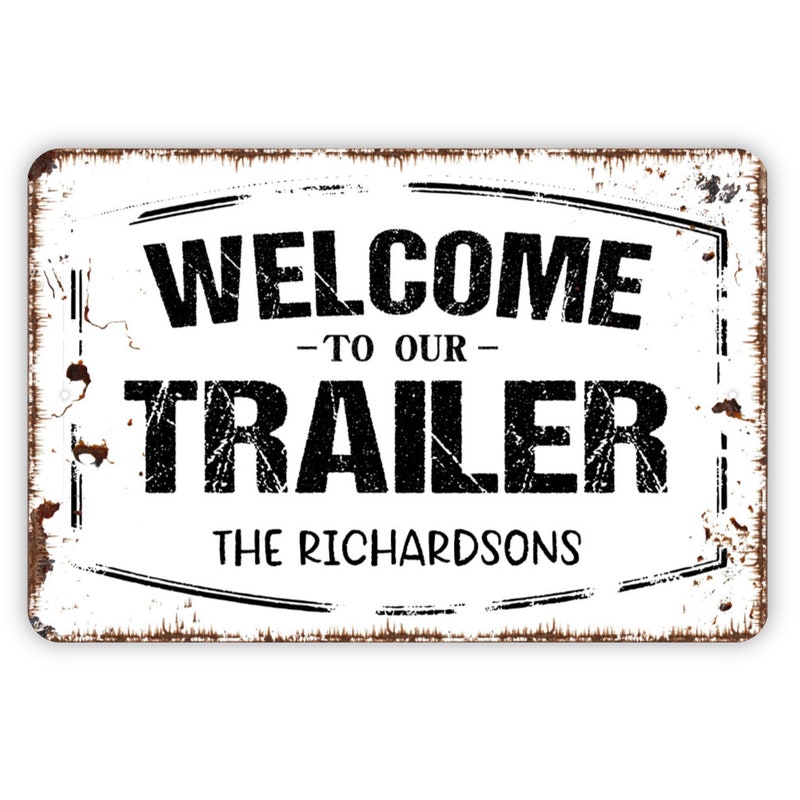 Trailer Sign - Etsy
