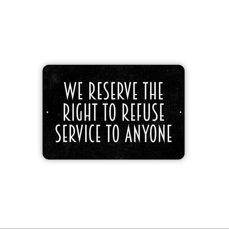 Customer Service Sign - Etsy