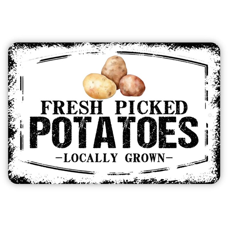 Farmers Market Metal Sign - Etsy