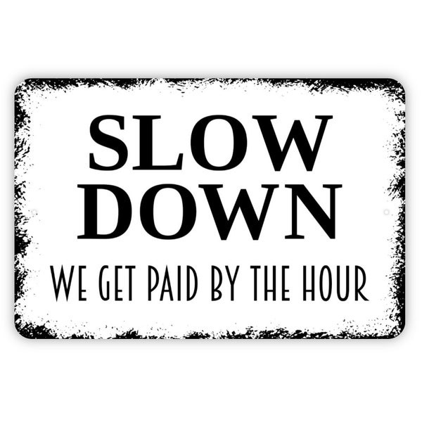 Funny Work Hour Signs - Etsy