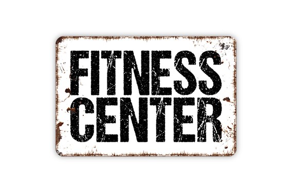 Fitness Gym Sign