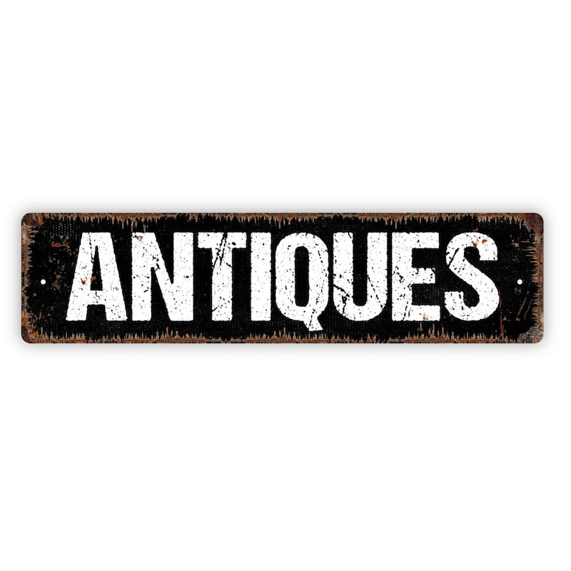 Antiques Sign - Etsy