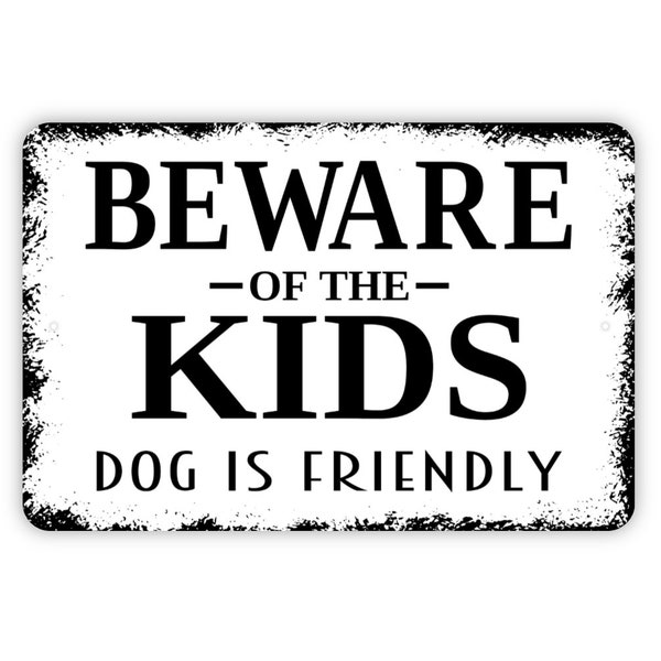 Beware of Kids - Etsy