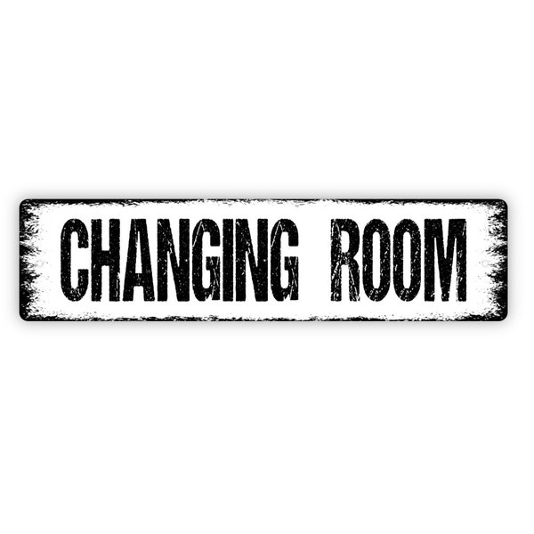 Changing Room Sign - Etsy