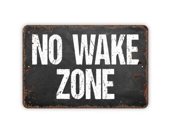No Wake Zone Sign - Etsy