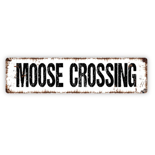 Moose Sign - Etsy