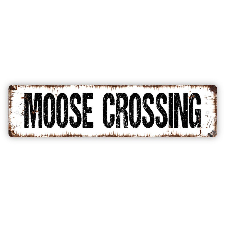 Moose Sign - Etsy