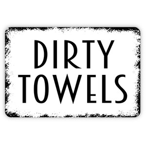 Dirty Towels Sign - Swimming Pool Metal Indoor or Outdoor Wall Art - Etsy