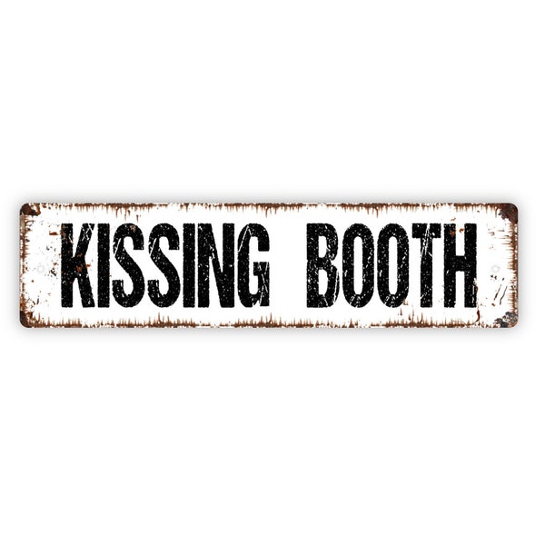 Kissing Booth Sign - Etsy
